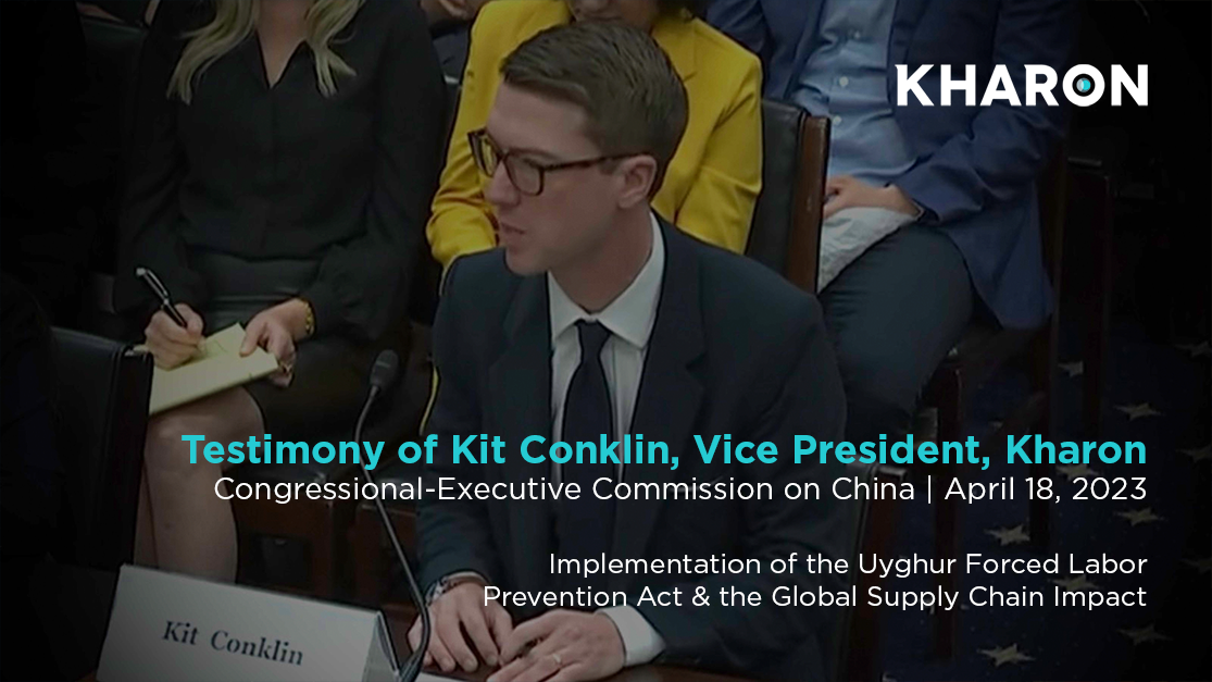 Testimony of Kit Conklin at April 18, 2023 Congressional-Executive ...