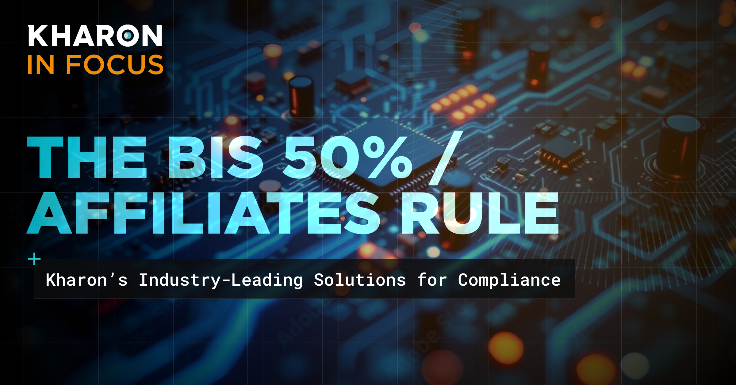 Understanding the New BIS 50% Rule: Implications for Compliance, Risk ...